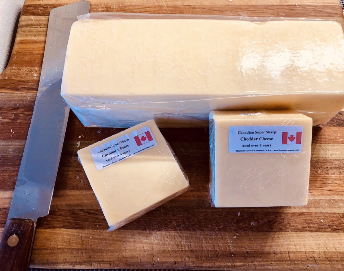 1lb Smoked Cheddar Cheese - Hummers Meats